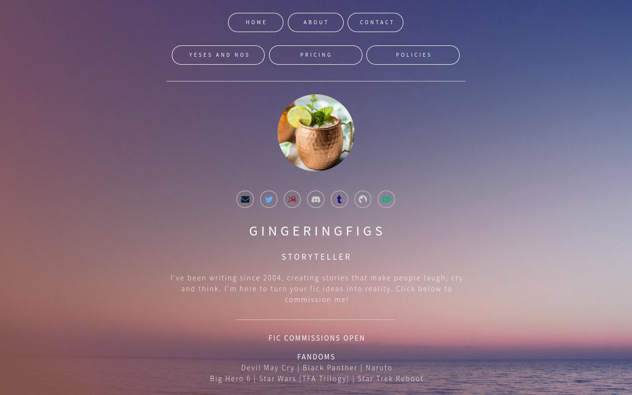 Gingeringfigs Fic Commissions